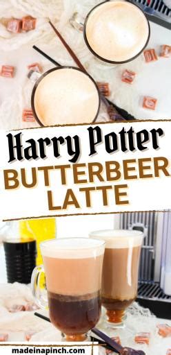 Starbucks Butterbeer Latte Made In A Pinch