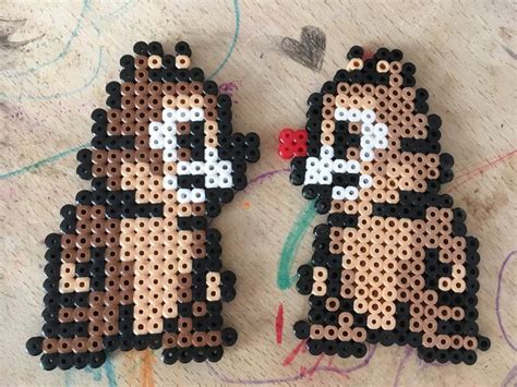 Chip Og Chap Hama Perler Perlemønstre Jul