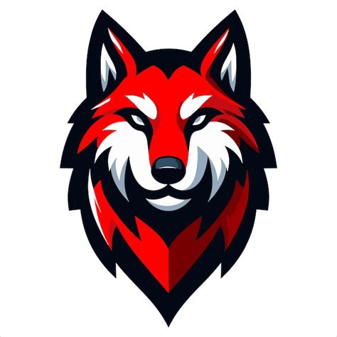 Logotipo De Cabeza De Lobo Cabeza De Lobo Logotipo De Empresa