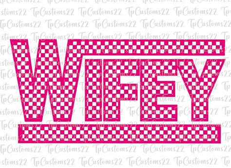 Checkered Wifey Png Checkered Png White Wifey Png Badass Mom Png