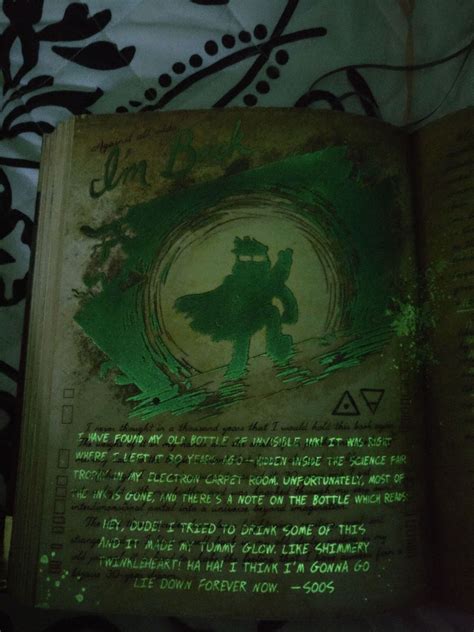 Gravity Falls Journal 3 Limited Edition Black Light