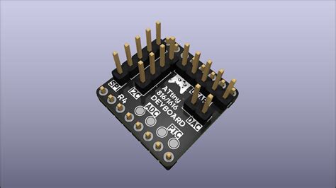 Attiny Minibadge Devboard