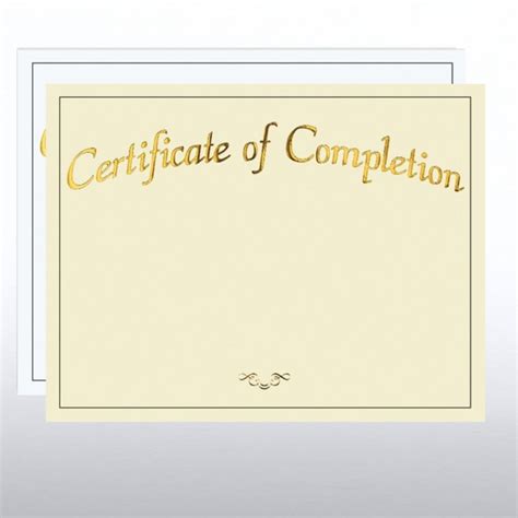Printable Certificates Of Completion