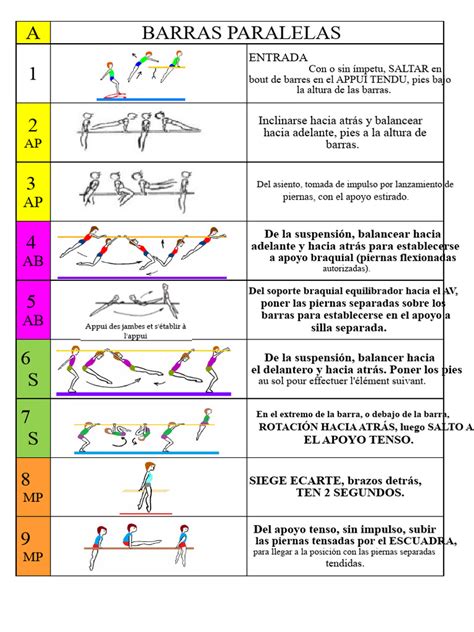 Ejercicios En Barras Paralelas Guía Completa Pdf