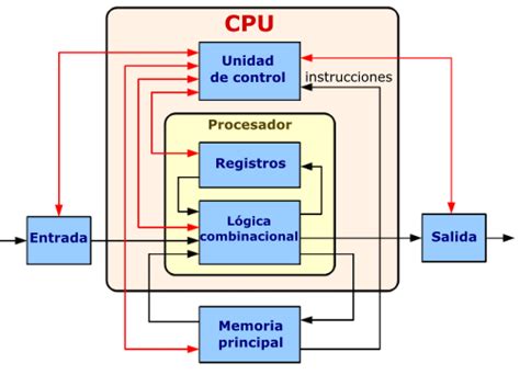 Diagrama Del Funcionamiento Del Cpu Comprender El Hardware De La