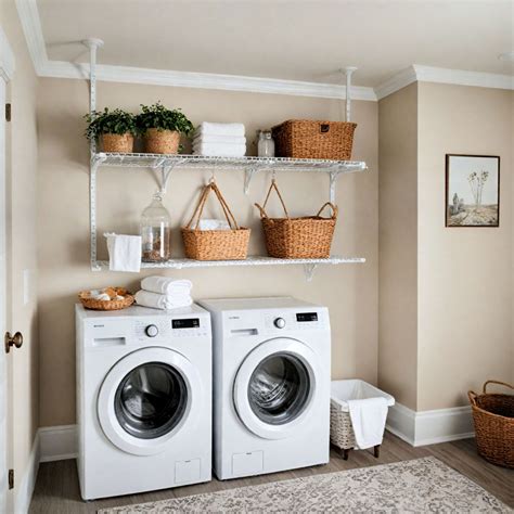 Smart Shelving Ideas For A Functional And Stylish Laundry Room