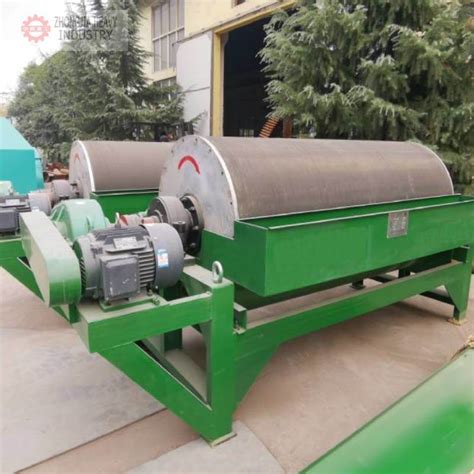 Ctb Magnetic Separator Permanent Magnet Wet Iron Ore Separation