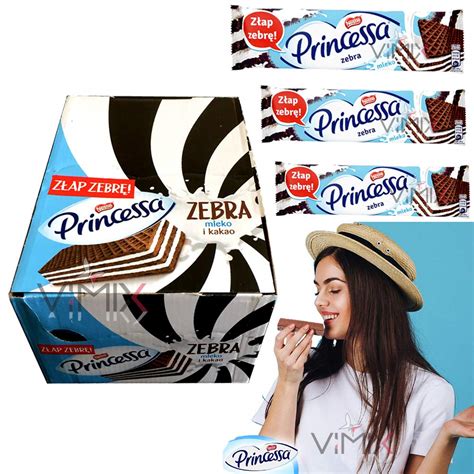 Buy Princessa Zebra Wafers Individually Wrapped Biscuits Chocolate Wafer Layered With Milk