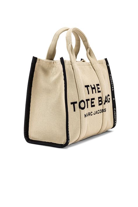 Marc Jacobs The Jacquard Medium Tote Bag In Warm Sand Revolve