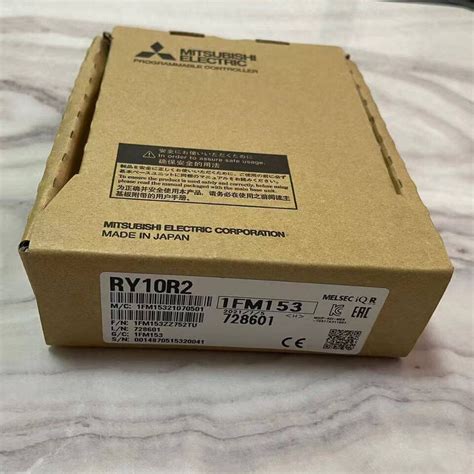 1pc New Mitsubishi Plc Programmable Controller Ry10r2 Ry10r2 Module