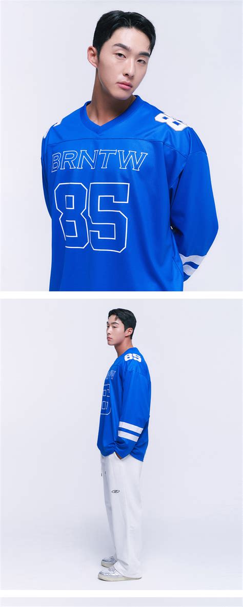 본투윈 Brntw 85 하키 저지 블루 Born To Win Kream