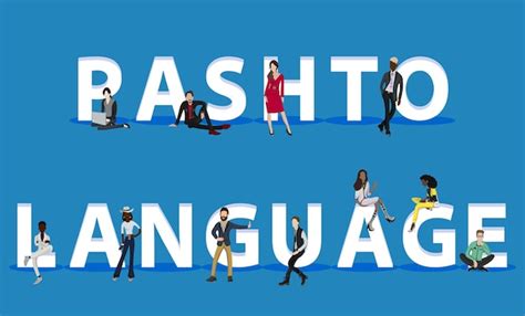 Premium Vector People On Pashto Language For Web Mobile App Presentations