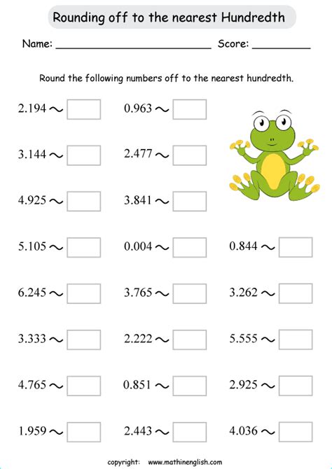 Printable Primary Math Worksheet For Math Grades 1 To 6 Based On Worksheets Library