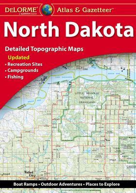Delorme Atlas And Gazetteer North Dakota By Delorme Other Format