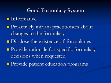 Ppt Management Of Drug Formulary Powerpoint Presentation Free Download Id 154735