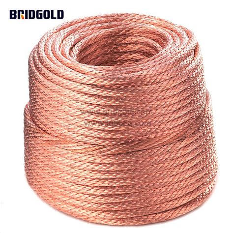 Bridgold Round Copper Braid Flexible 50sqmm Wire Rope