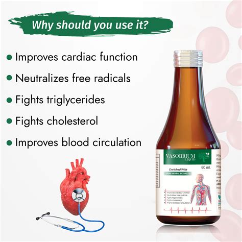Vasobrium Liquid Ayurvedic Cardiovascular Support