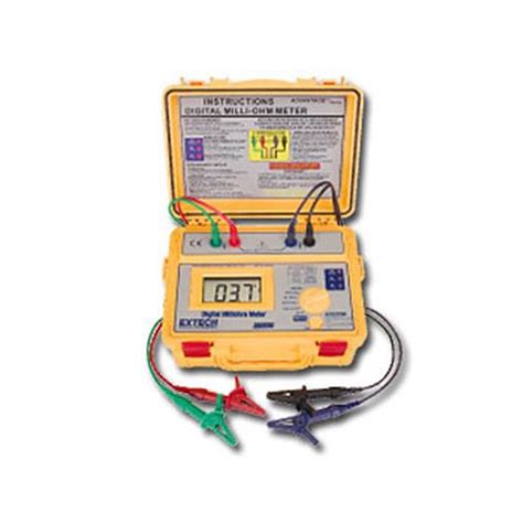 Extech Battery Powered Milliohm Meter Laber Scientific Co Ltd