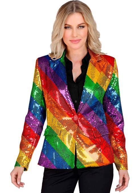 Rainbow Sequin Jacket