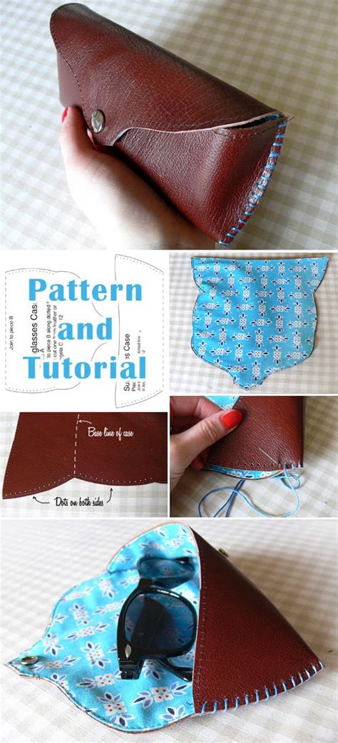 Sunglasses Case Tutorial And Pattern Kılıflar Gözlük