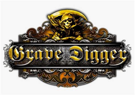 Download Grave Digger Logo Medal Grave Digger Band Logo Png