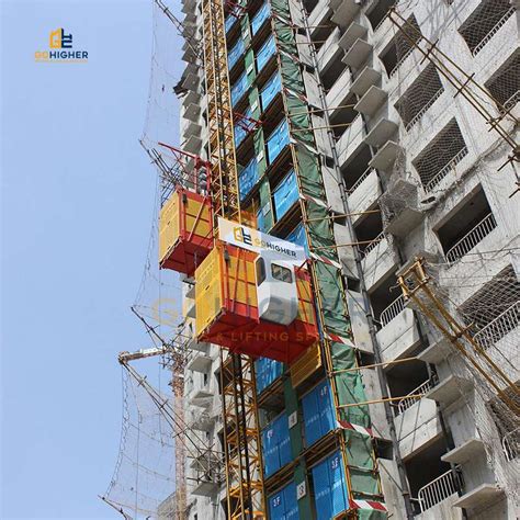 Sc Series Construction Passenger And Material Hoist Manufacturer Price