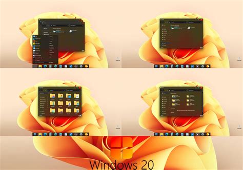Windows 20 Dark Theme For Windows 11 By Protheme On Deviantart
