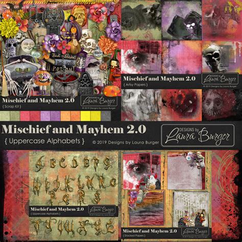 Mischief And Mayhem 20 Bundle Digital Art