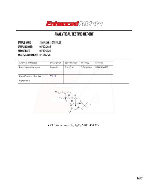 Mutant Yk11 Enhanced Athlete