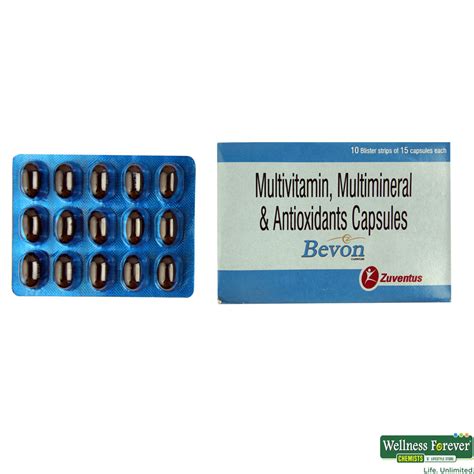 Buy Bevon 15 Capsules Online At Best Prices Wellness Forever
