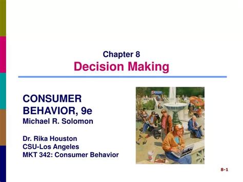 ppt chapter 8 decision making powerpoint presentation free download