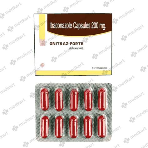 Onitraz Forte Capsule 10s Price Uses Side Effects And Substitutes