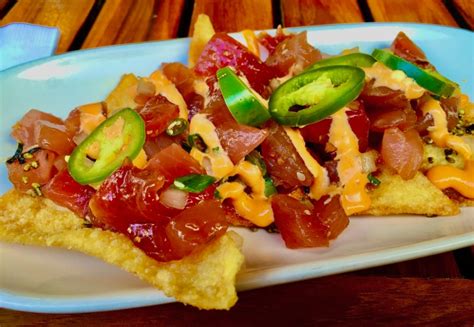 Hawaiian Poke Nachos Recipe And Video For Fresh Ahi Tuna Cooking Sessions