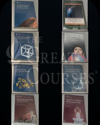 The Great Courses The Teaching Company Lot Of Great Titles To Pick