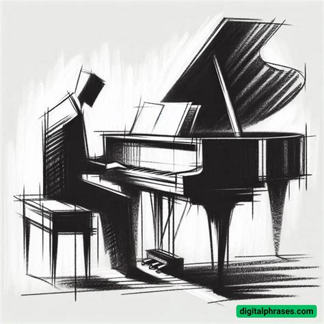 21 Piano Drawing Ideas