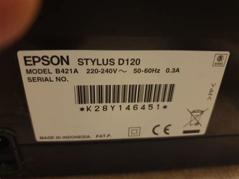 Epson Stylus D120 B421 Zamjena Za Hdd 12 Ili 3 Terabajta
