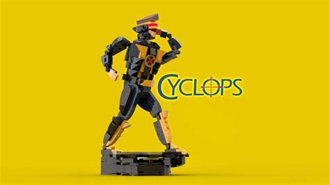 Lego Moc X Men Cyclops By Blockhead72 Rebrickable Build With Lego