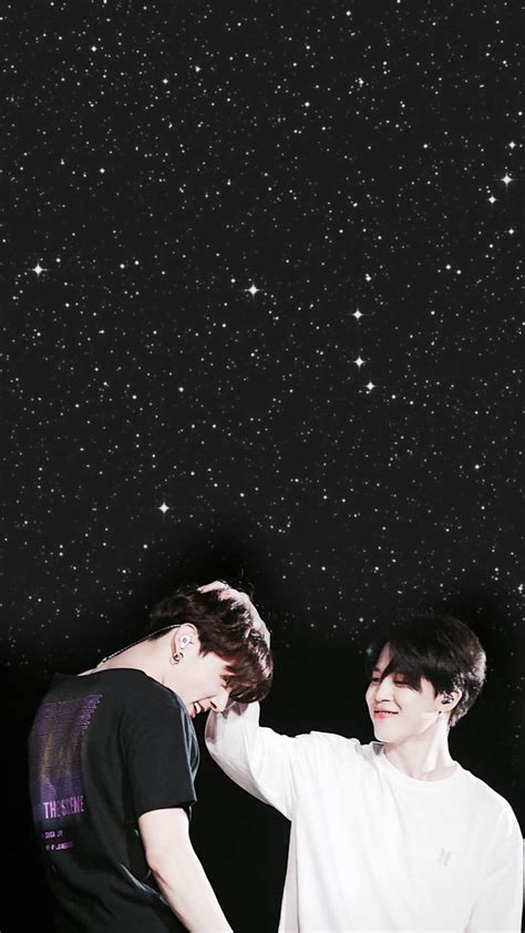 Kookmin Wallpapers Jungkook Jimin Bts Jikook Aesthetic Galaxy