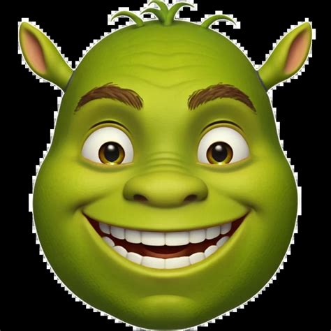 Shrek Face Happy Emoji Ai Emoji Generator