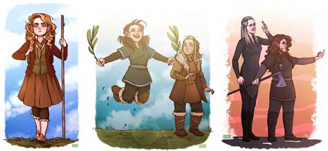 Hobbit Lotr Rule 63 By Ringreen On Deviantart The Hobbit The Hobbit