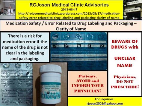 Medication Safety Error Related To Drug Labeling And Packaging