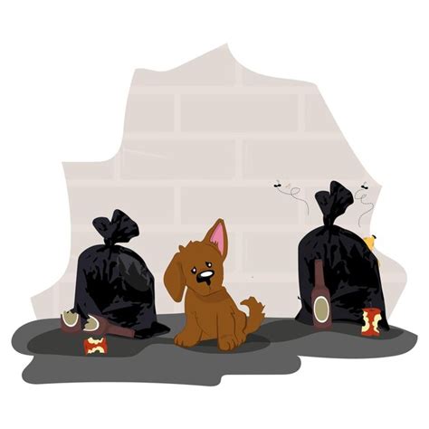 청소 및 더러움 프리미엄 벡터
