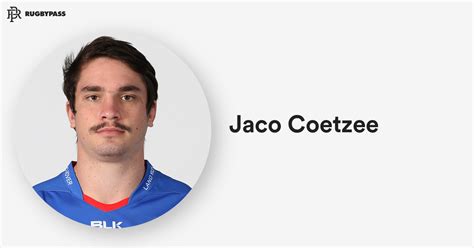 Jaco Coetzee Rugby Jaco Coetzee News Stats And Team Rugbypass