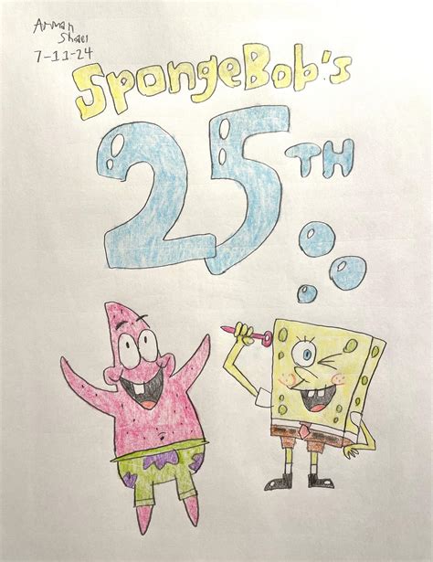 Spongebob Turns 25 By Creepertube83 On Deviantart