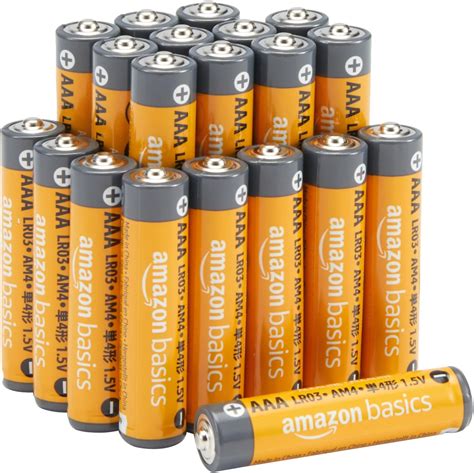 Amazon Basics 4 Pack Aaaa Alkaline High Performance