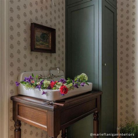 Mh Wallpaper Iris In Grasscloth Acres Market And Interiors