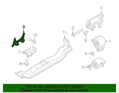 2017 2025 Ford Automatic Transmission Mount Bracket Bc3z 6028 A Awesome Parts