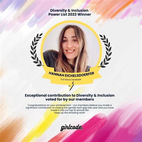 Diversity Inclusion Gendertechgap Engineers Powerlist2023 Girlcodepowerlist Votenow Tech