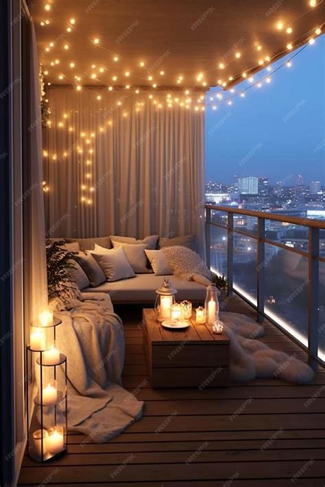 Premium Photo Modern Luxury House Balcony Interior Decor Ideas