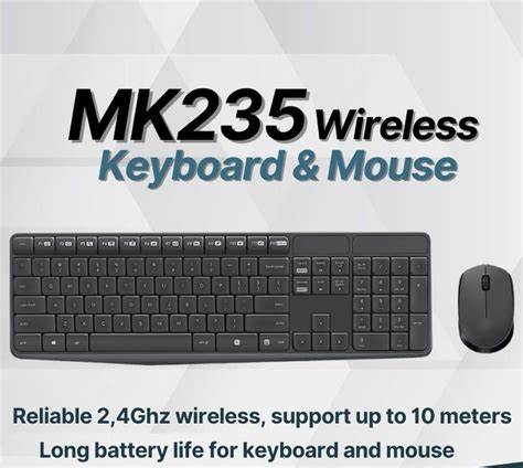 Logitech Mk235 Wireless Keyboard And Mouse Combo Computers And Tech